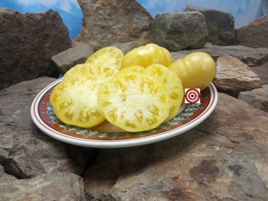 Striped Jester Dwarf Tomato - Bounty Hunter Seeds - Rare Seeds